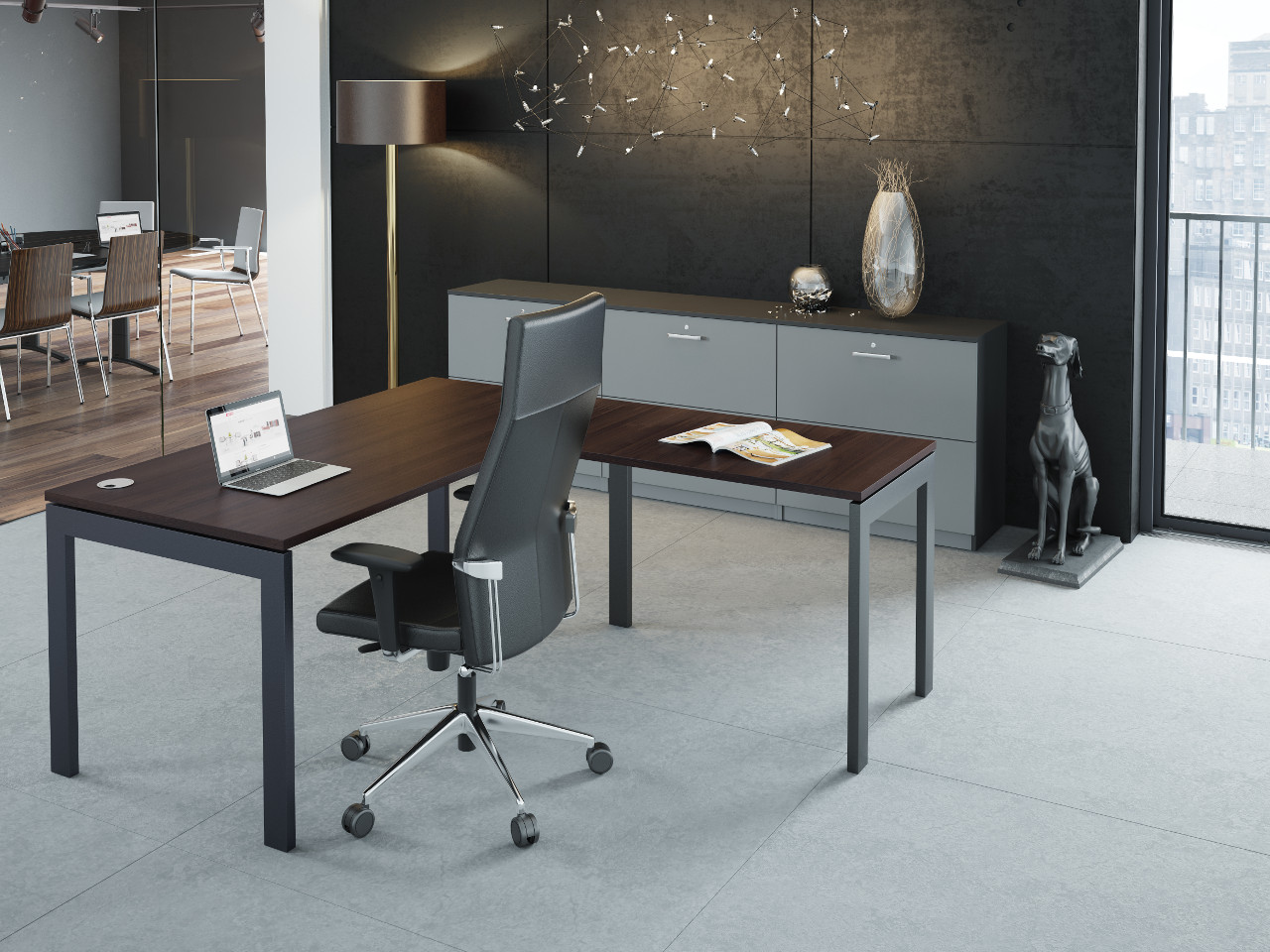 Biurko NOMO - Krusel Office / Horeca